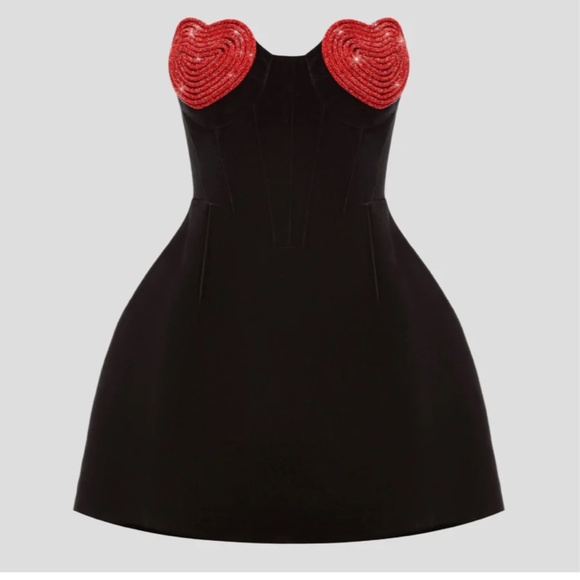 Dresses | Nwt Diamond Heart Mini Dress | Poshmark